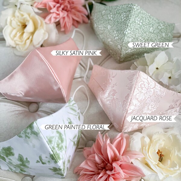 Pink Designer Mask - Etsy