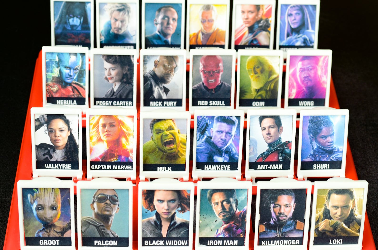 Superhero Printable Guess Who Game instant Download - Etsy