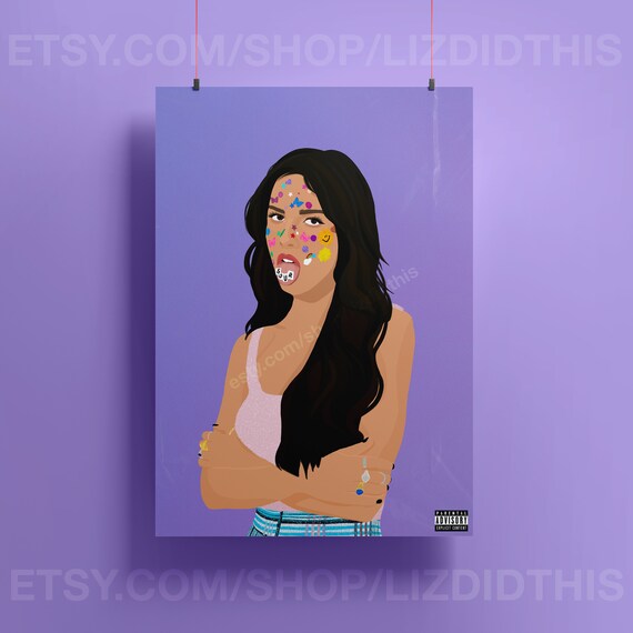 Olivia Rodrigo 'SOUR' cover Digital Print available | Etsy