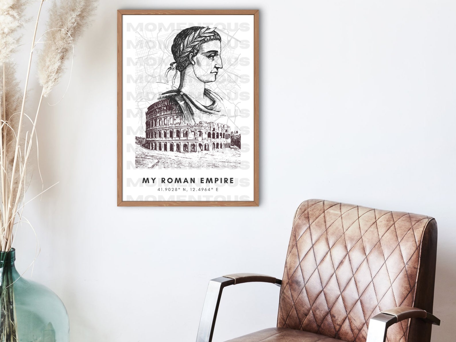A "roman Empire" Digital Print Download | Roman Empire Map Art ...