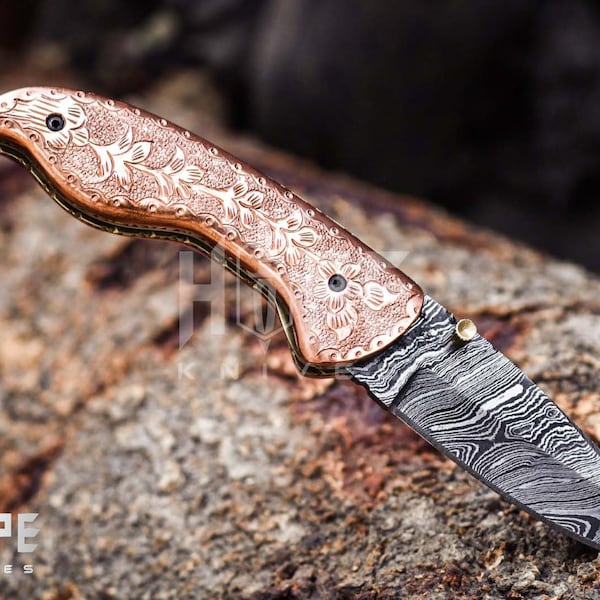 Copper Pocket Knife - Etsy