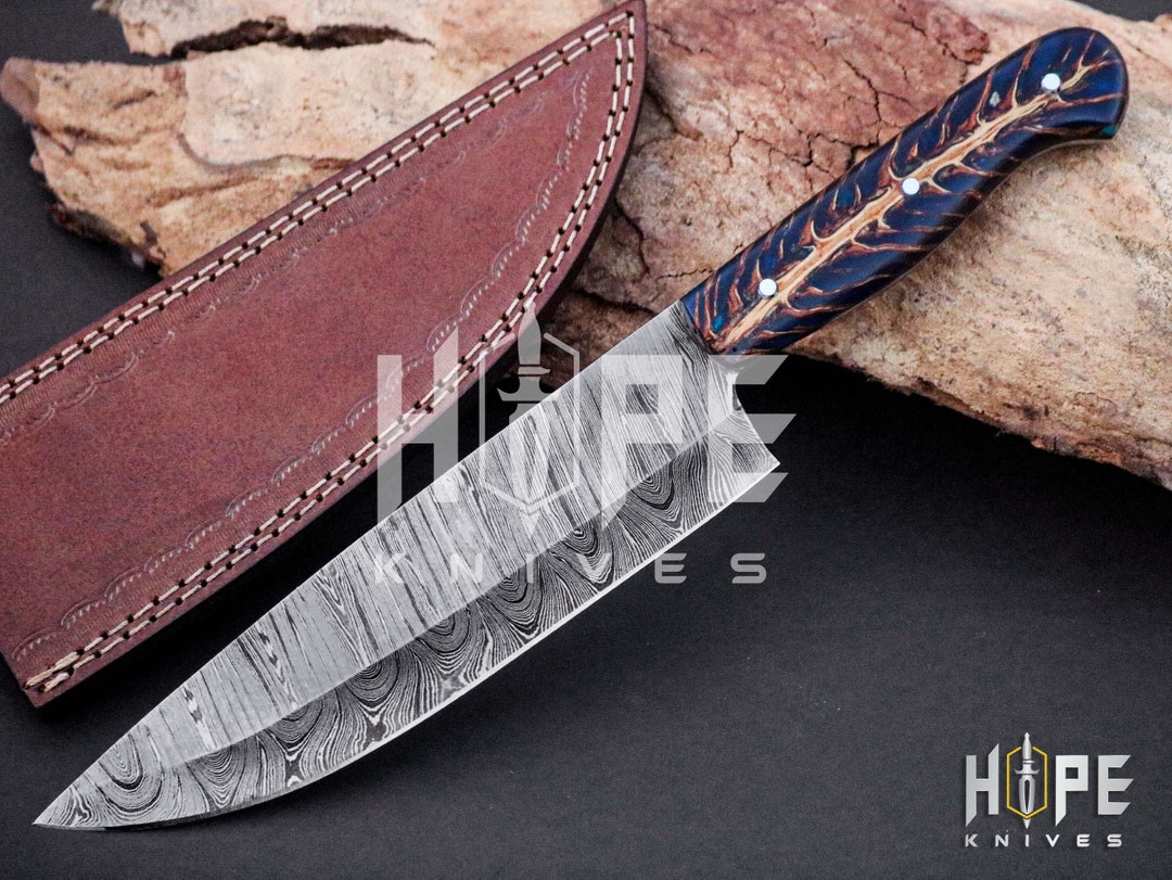 Handmade Chef Knife, Hand Forged Knife, Anniversary Gift, Gift for Her ...