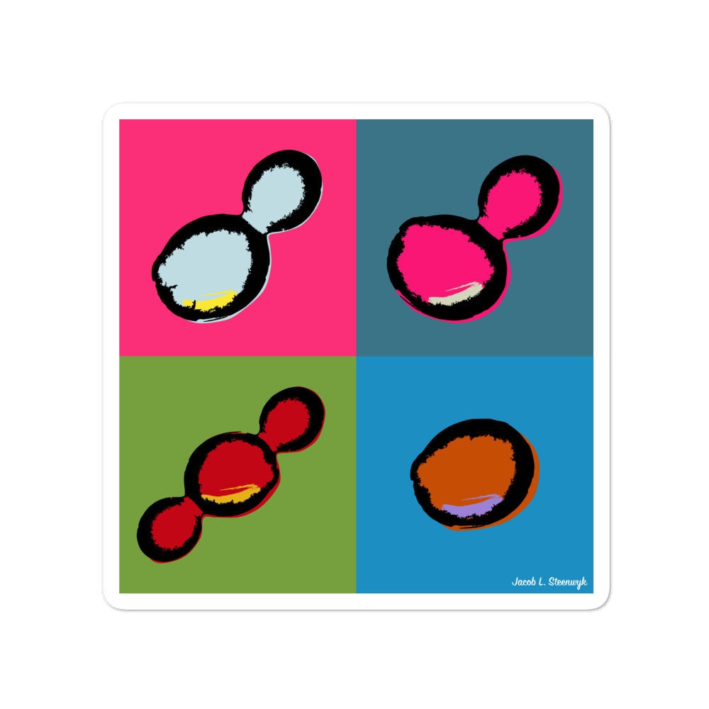 Yeast Vinyl Sticker - Etsy