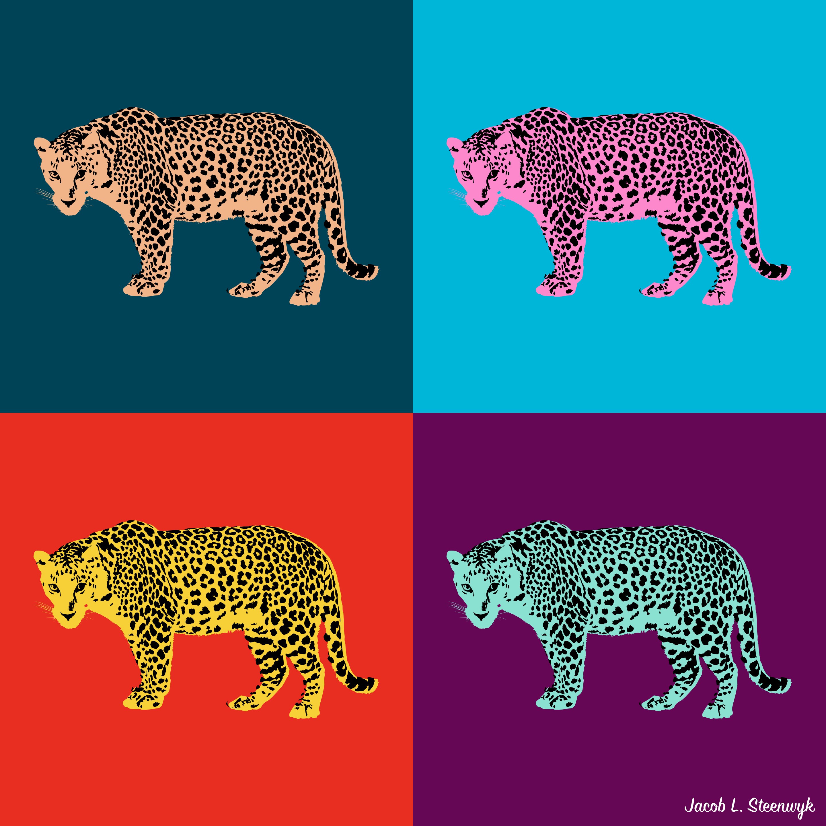 Amur Leopard Vinyl Stickers - Etsy