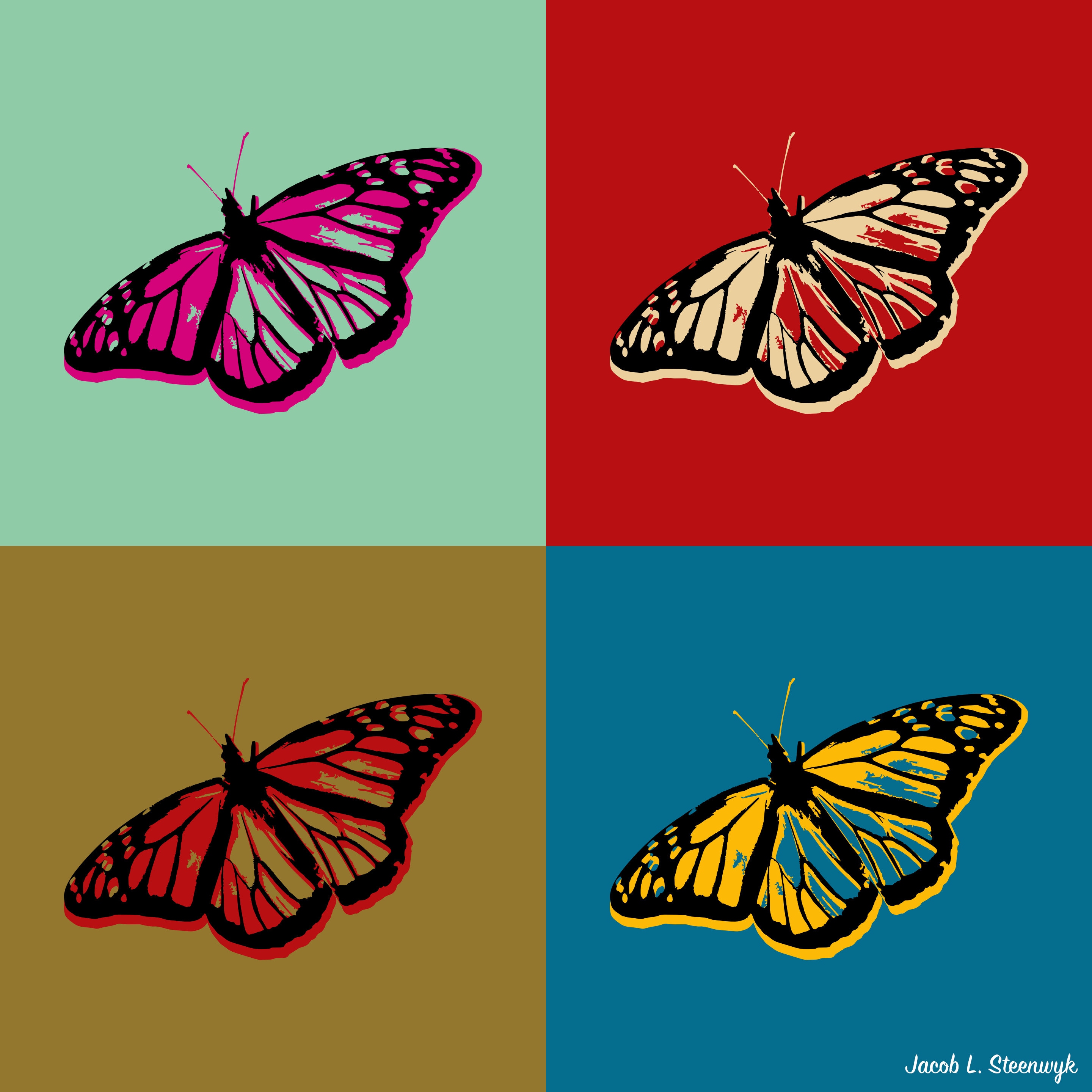 Monarch Butterfly Poster - Etsy