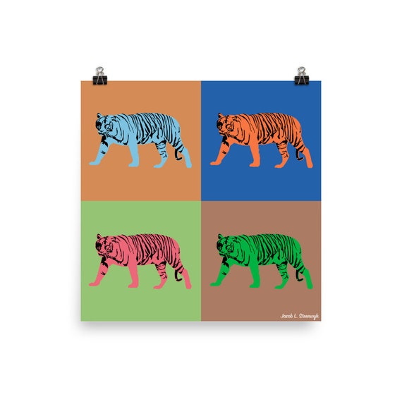 Sunda Tiger Poster - Etsy