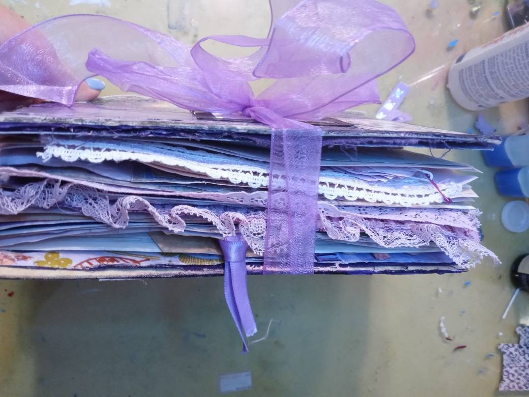 Pretty Purple Journal - Etsy
