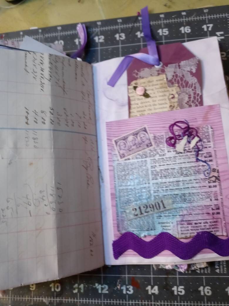 Pretty Purple Journal - Etsy