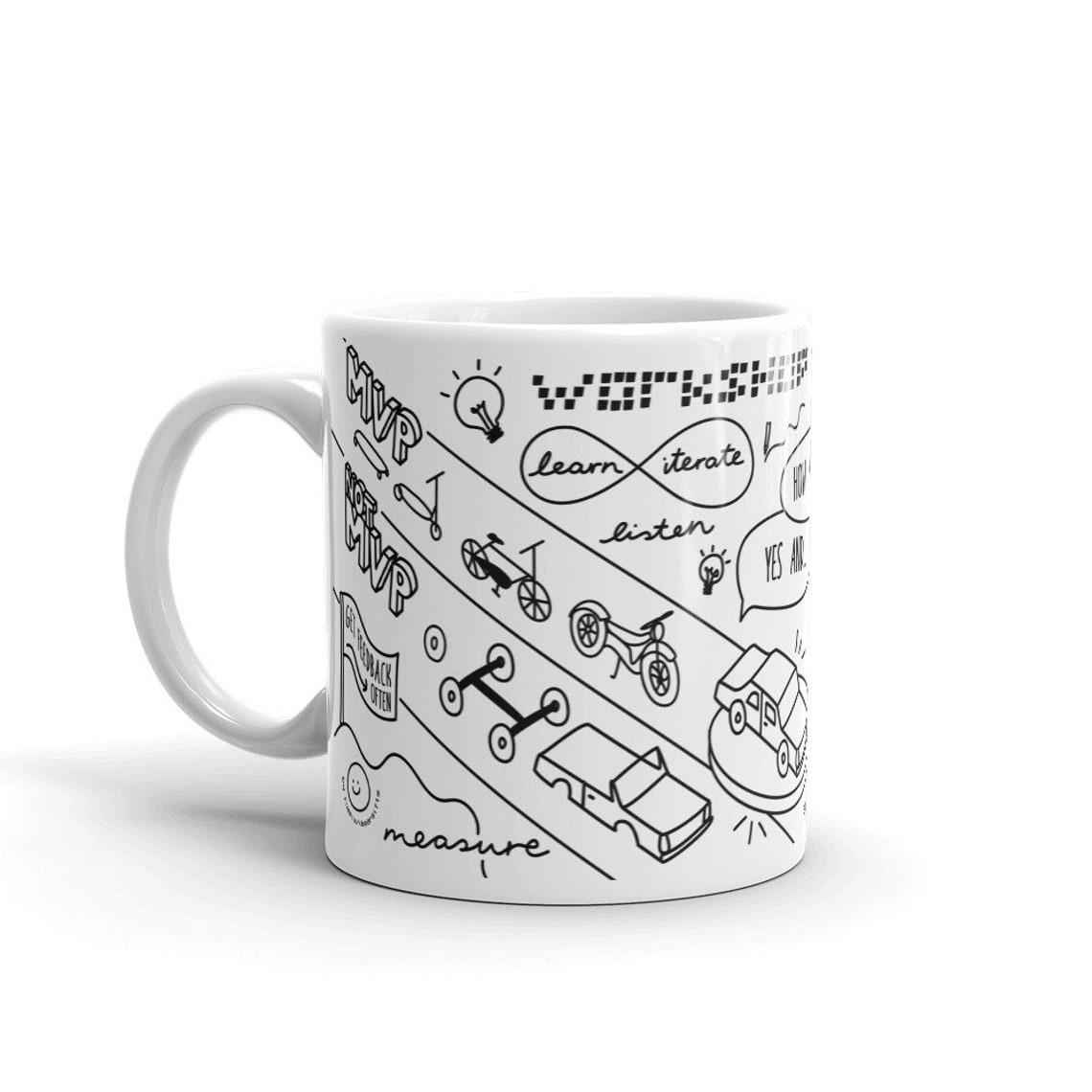 UX UI Designer Doodle Gift Mug Product User Experience | Etsy