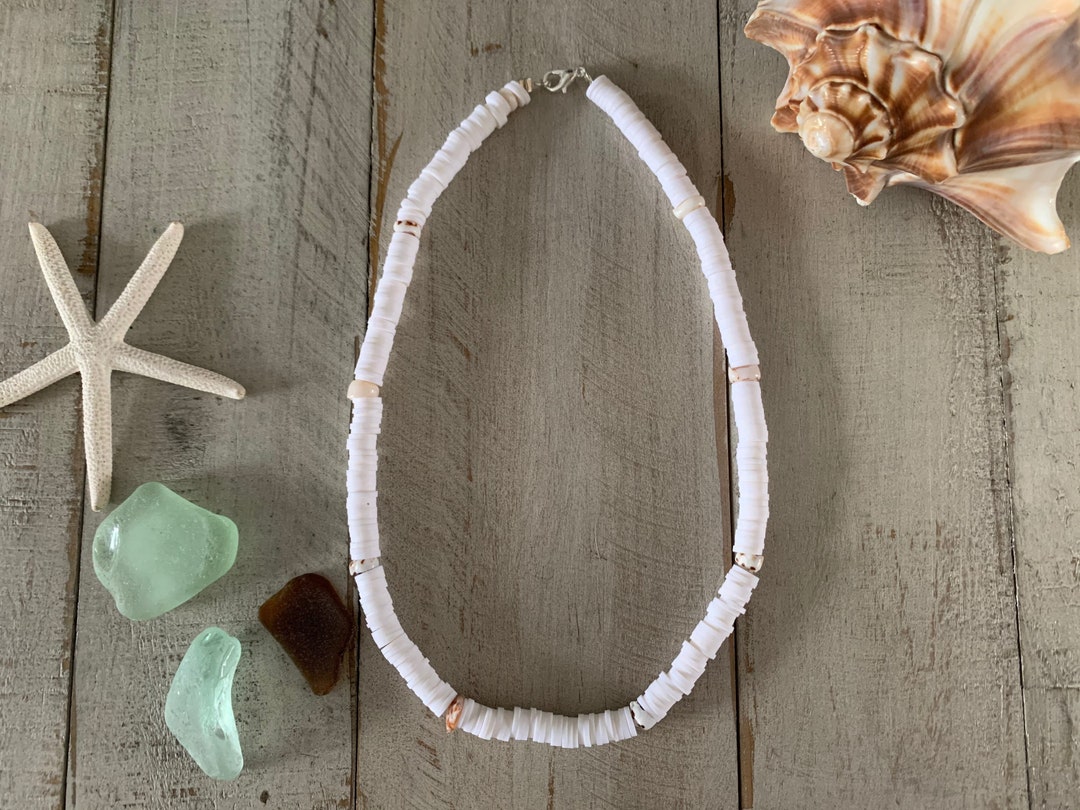 Tiger Puka Shell Necklace - Etsy