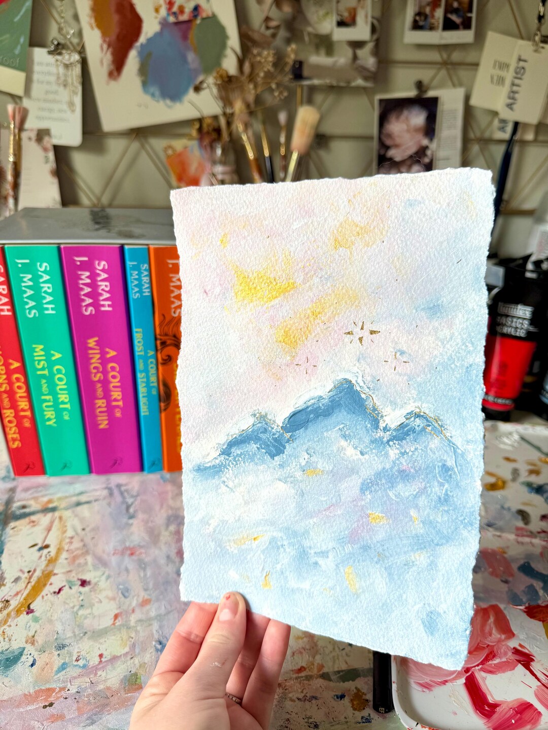 ACOTAR Inspired Abstract No. 3 - Etsy
