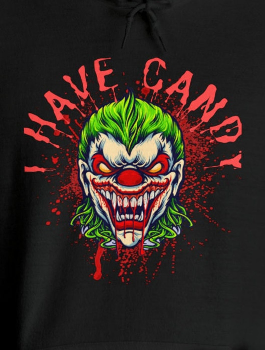 I Have Candy Halloween Scary Clown Unisex Heavy Blend™ Hooded - Etsy