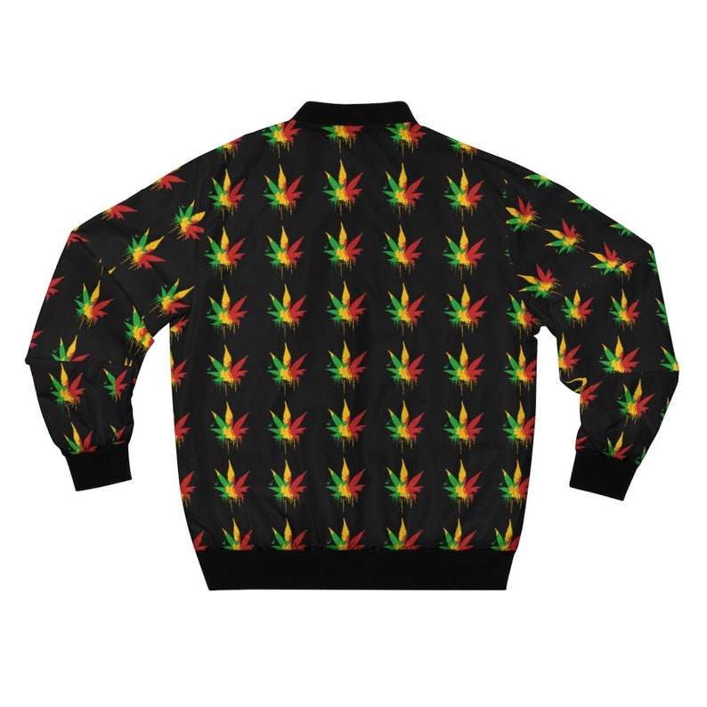Rasta 420 Stoner Men's AOP Bomber Jacket - Etsy