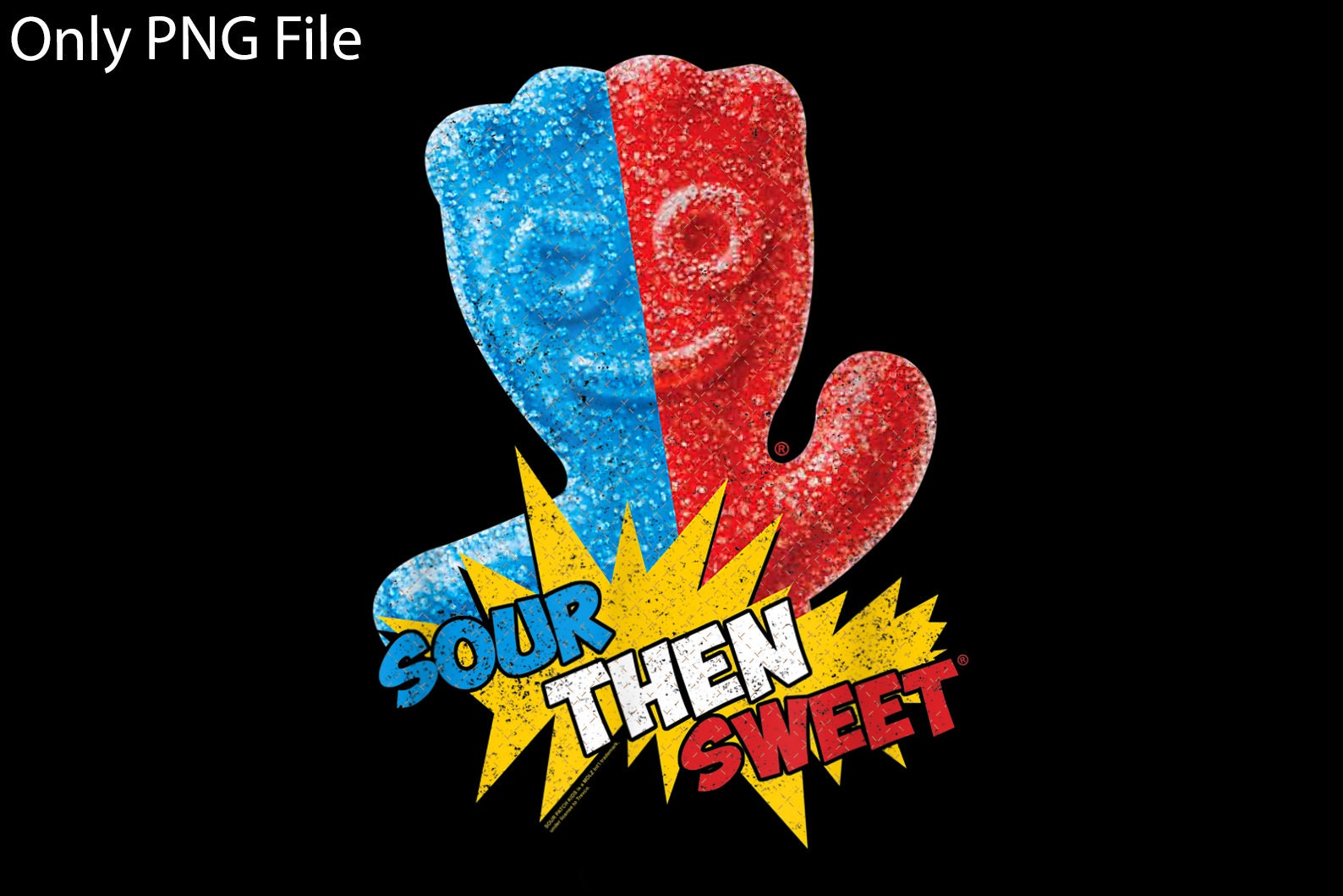 Sour Patch Kids Png Candy Sour Then Sweet Burst PNG Candy | Etsy