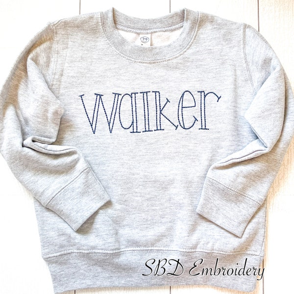 Monogram Sweatshirt - Etsy