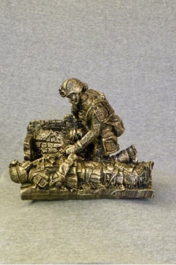 Combat Medic Statue