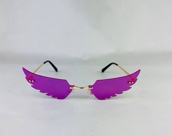 Angel Wing Sunglasses - Etsy