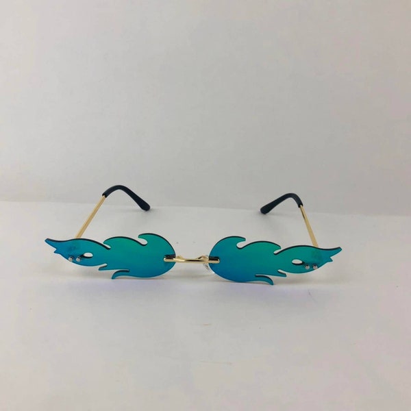 Flame Sunglasses - Etsy