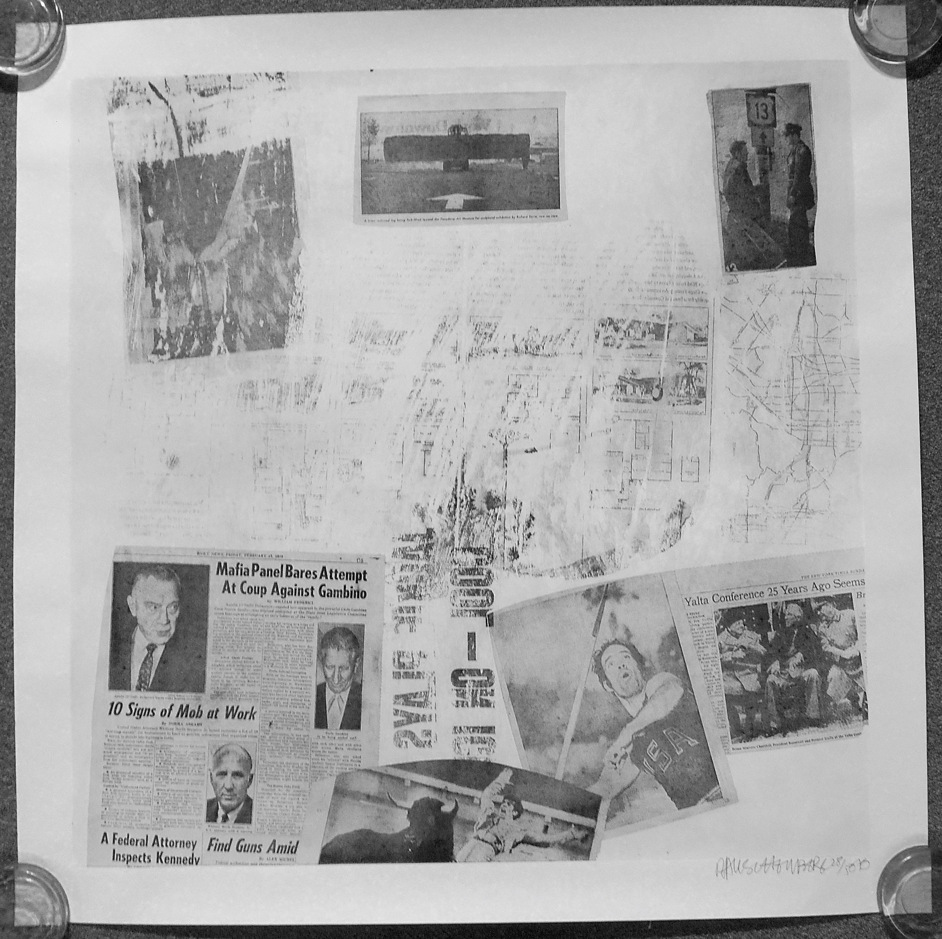 LARGE Robert Rauschenberg- Signed - Numbered - Silkscreen - Pop Art ...
