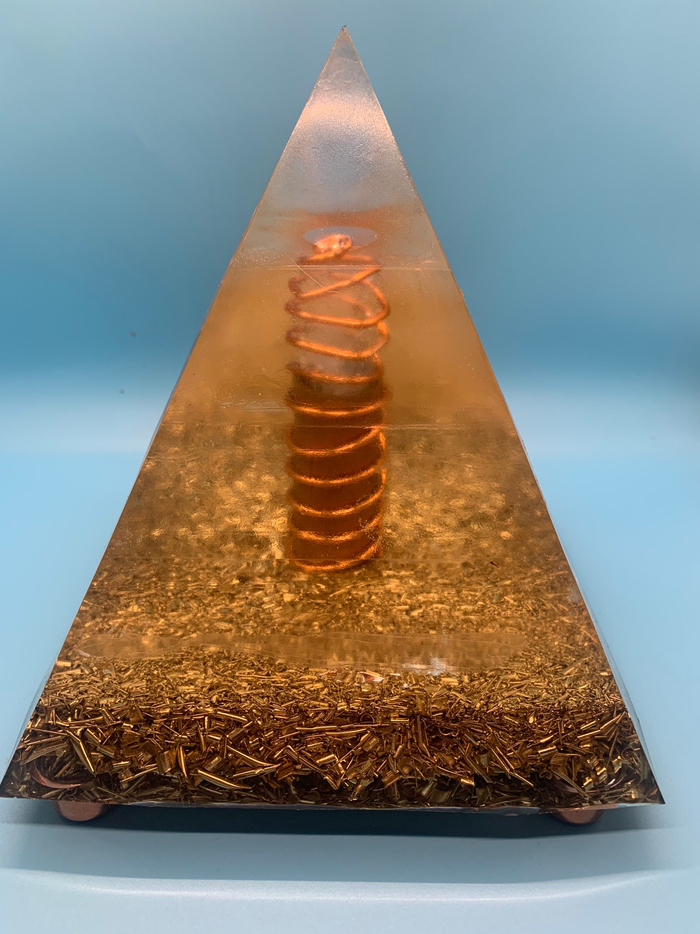 Jumbo Chembuster Orgonite Pyramid - Etsy