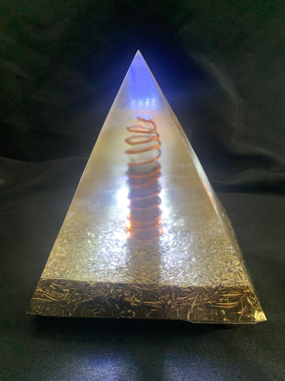 Jumbo Chembuster Orgonite Pyramid - Etsy