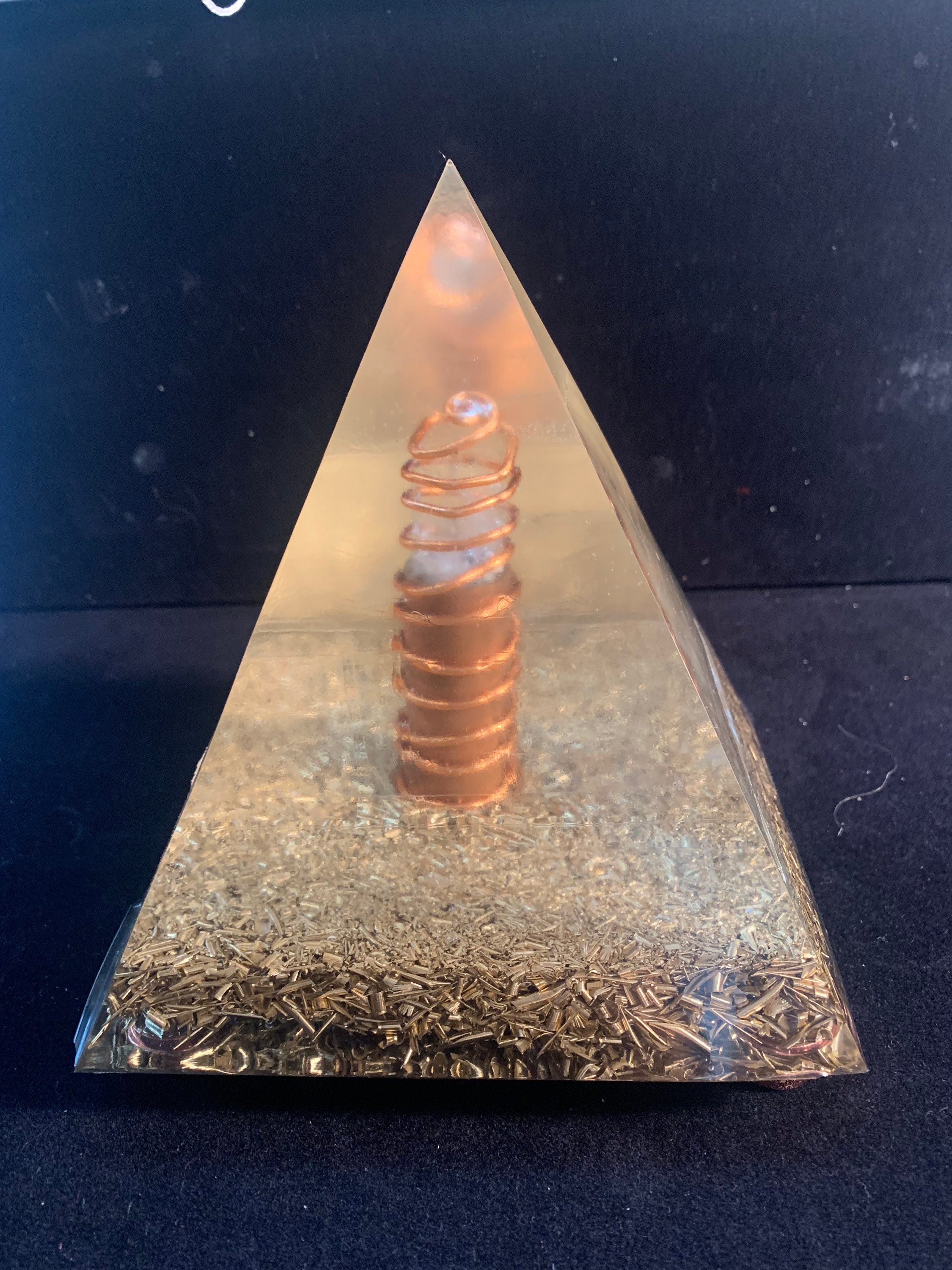 Jumbo Chembuster Orgonite Pyramid - Etsy