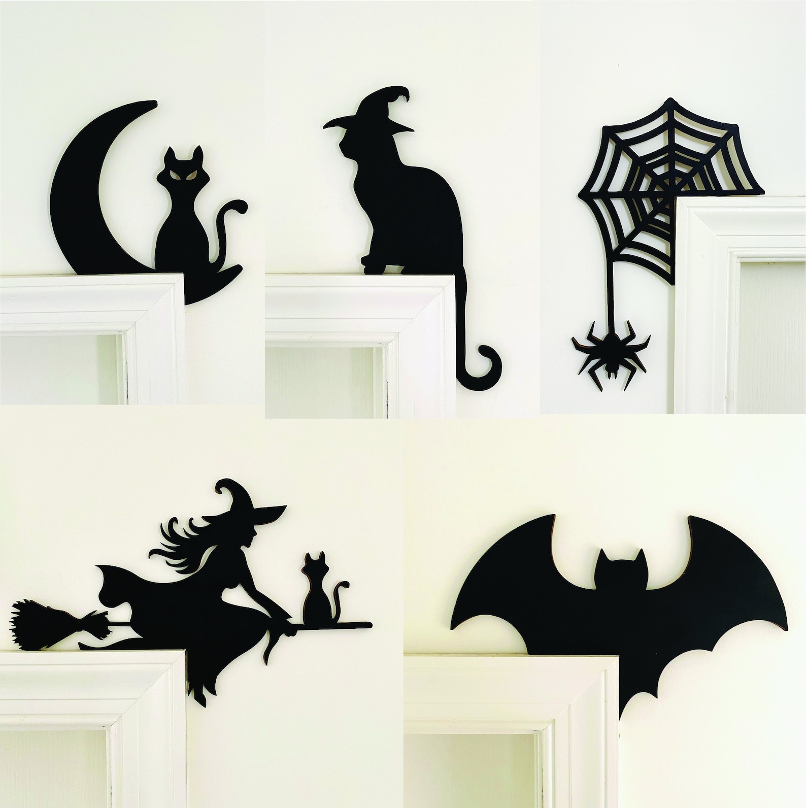 Halloween Door Corner, Halloween Witch, Spooky Décor, Halloween Décor ...
