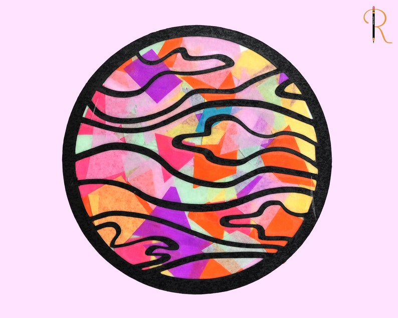 Space Suncatcher Craft Kit Outer Space Craft Kids Craft Kit | Etsy