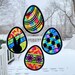 Easter Egg Suncatcher Kit, Spring Craft, Kids Craft Kit, Stained Glass ...
