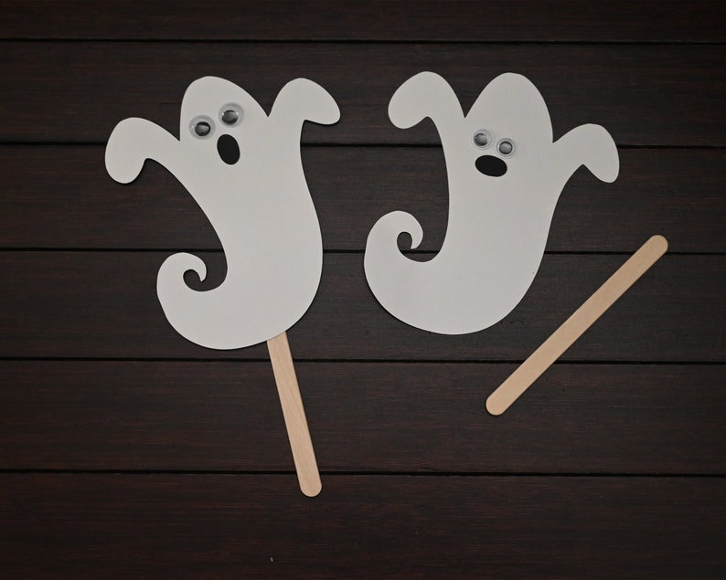 Halloween Pumpkin & Ghost DIY Kids Craft Kit, Preschool Craft Kit, Fall ...