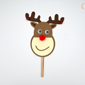 Rudolph the Reindeer DIY Kids Craft Kit, Preschool Craft Kit, Christmas ...