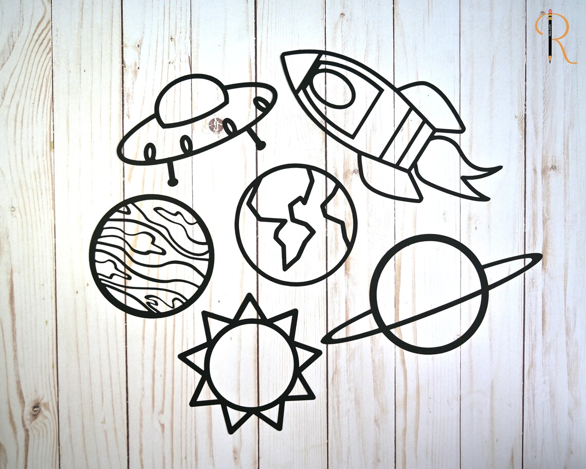 Space Suncatcher Craft Kit Outer Space Craft Kids Craft Kit | Etsy