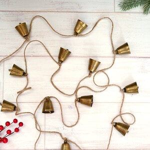 Bells Garland, Rustic Décor, Farmhouse Décor, Boho Decor, , Antique ...