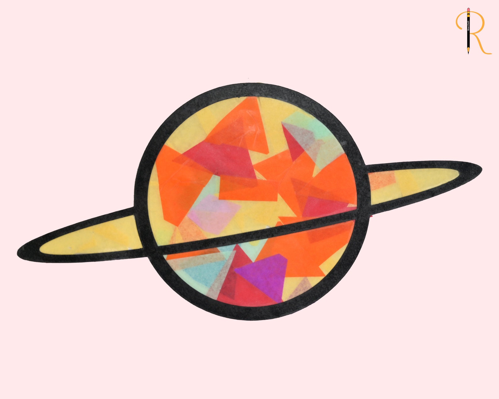 Space Suncatcher Craft Kit Outer Space Craft Kids Craft Kit | Etsy