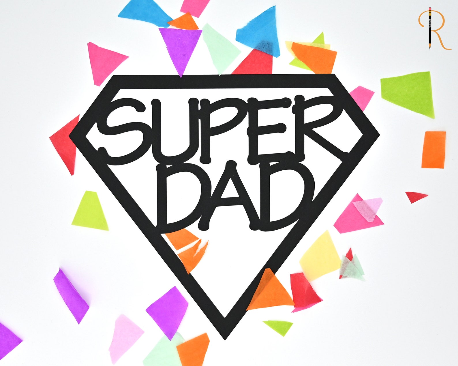 Super Dad Suncatcher Kit, Kids Craft Kit, Father's Day Gift, Gifts for ...