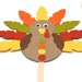 Fall Turkey and Hedgehog DIY Kids Craft Kit, Preschool Craft Kit, Fall ...