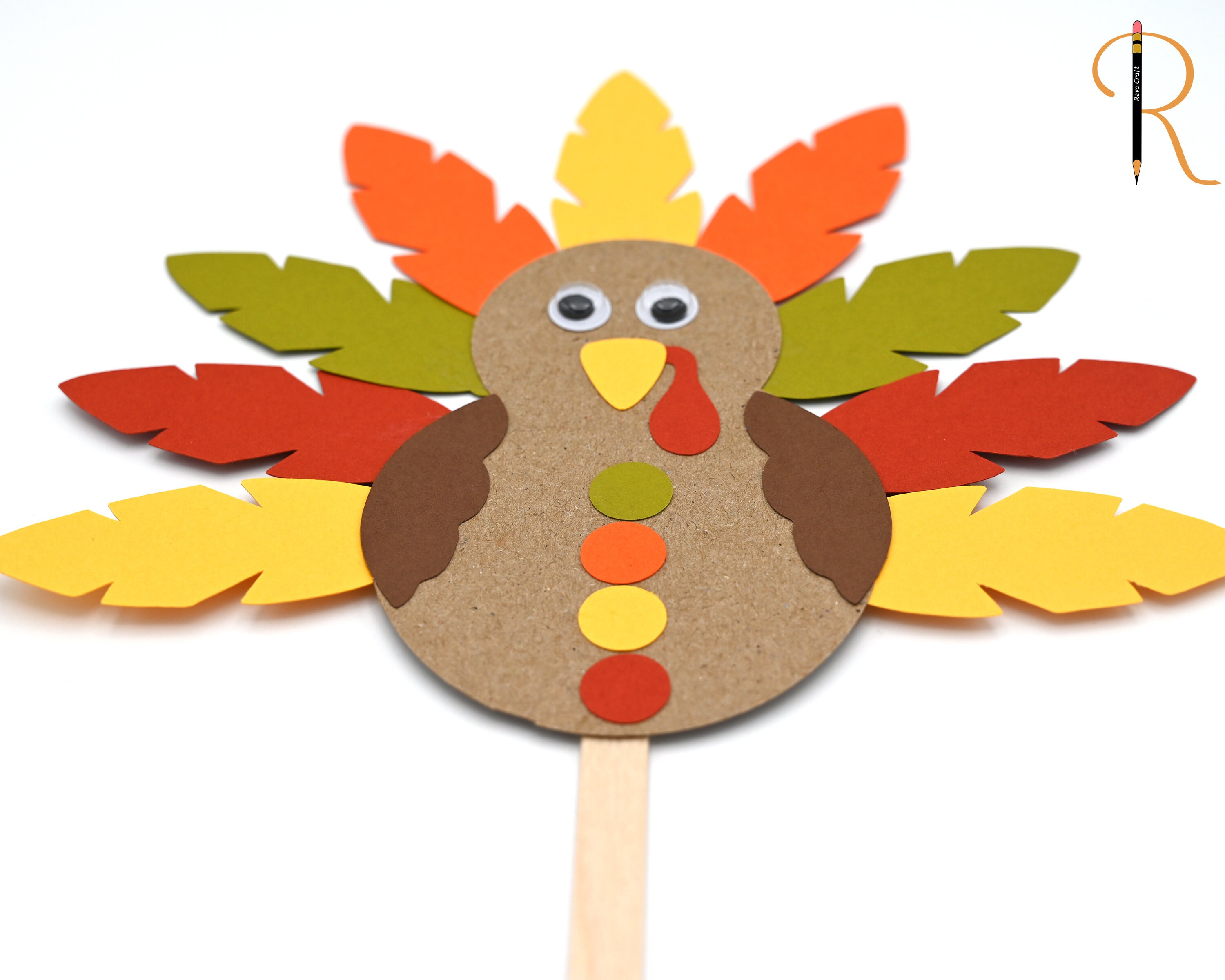 Fall Turkey and Hedgehog DIY Kids Craft Kit Preschool Craft - Etsy