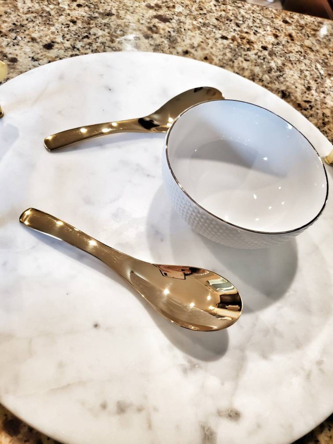 Gold Soup Spoon - Etsy