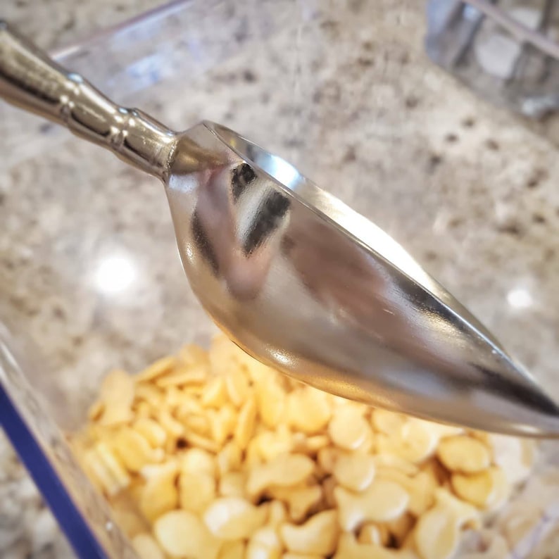 Gold Gilded Snack Scoop - Etsy