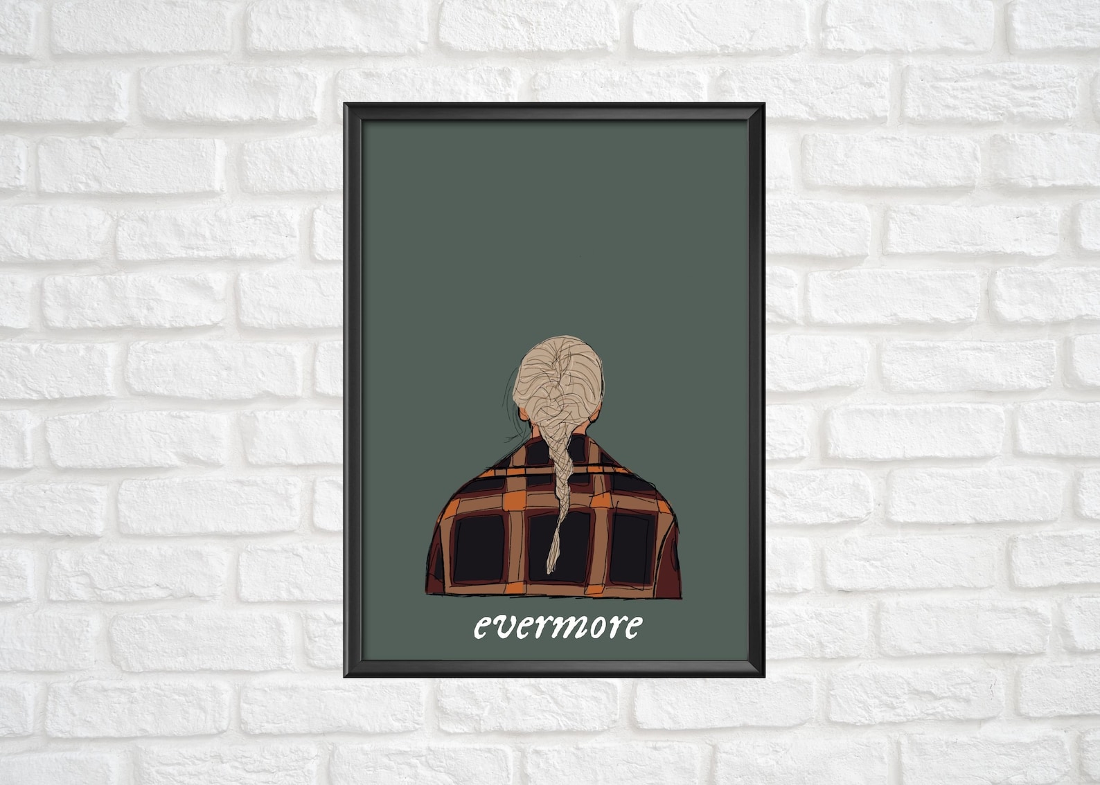 Taylor Swift Evermore Album Cover Poster. Evermore Wall Art. Printable ...