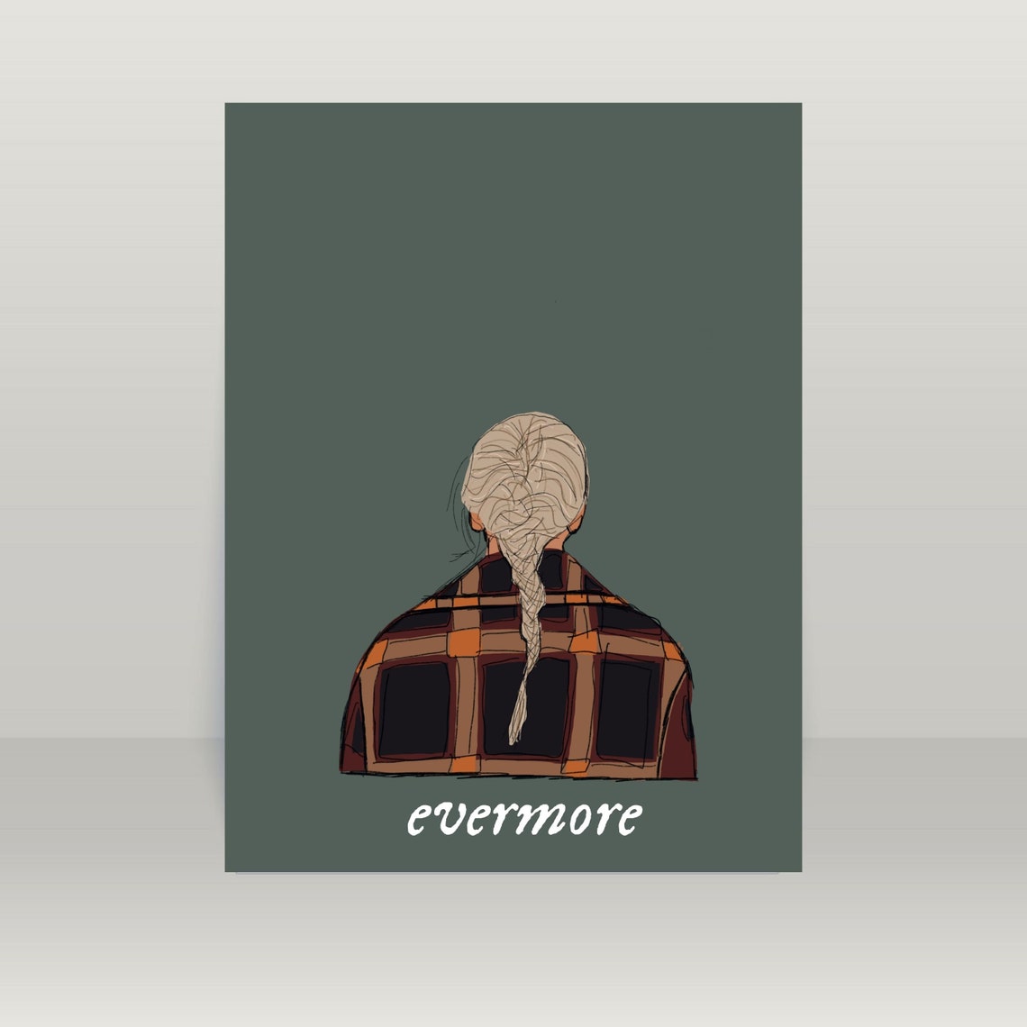 Taylor Swift Evermore Album Cover Poster. Evermore Wall Art. - Etsy