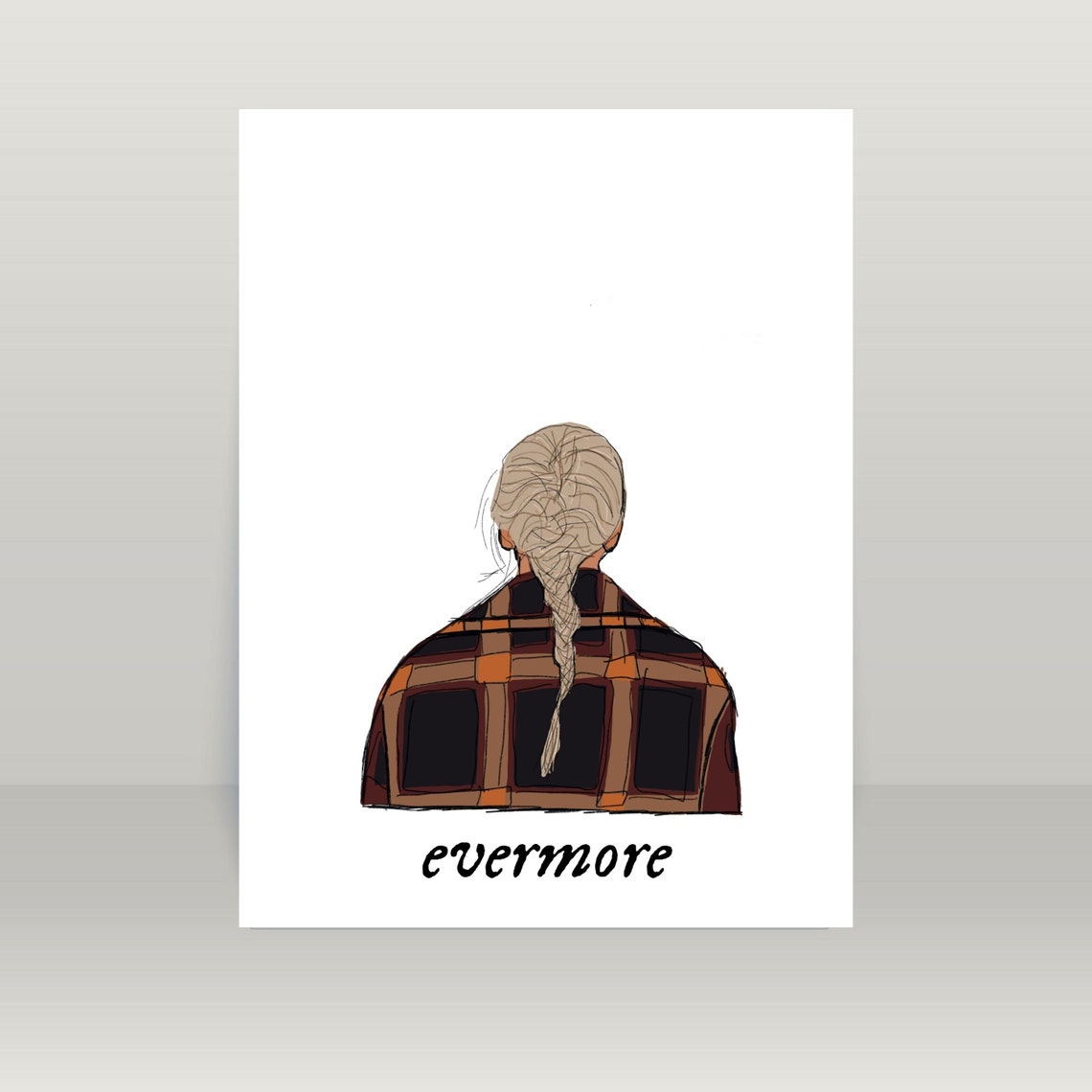 Taylor Swift Evermore Album Cover Poster. Evermore Wall Art. Printable ...