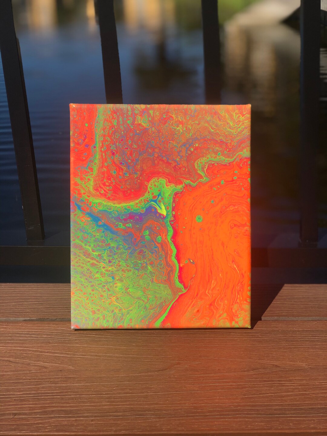 Neon Split Pour - Etsy