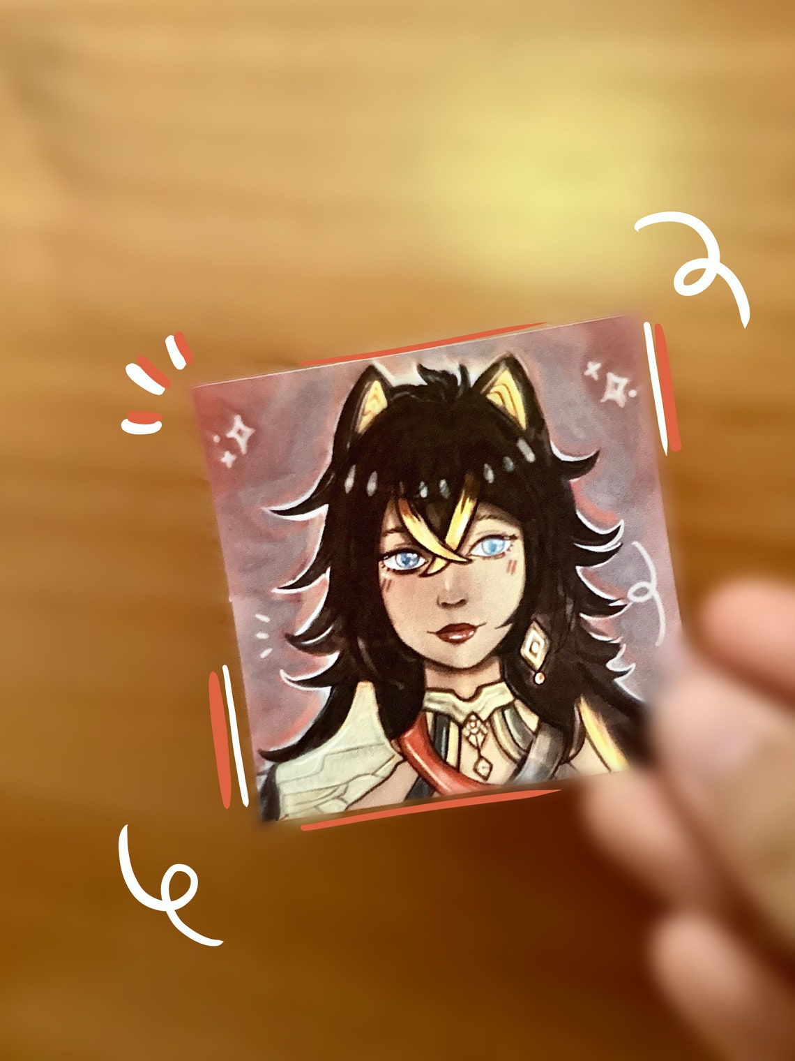 Dehya Genshin Impact Vinyl Sticker - Etsy