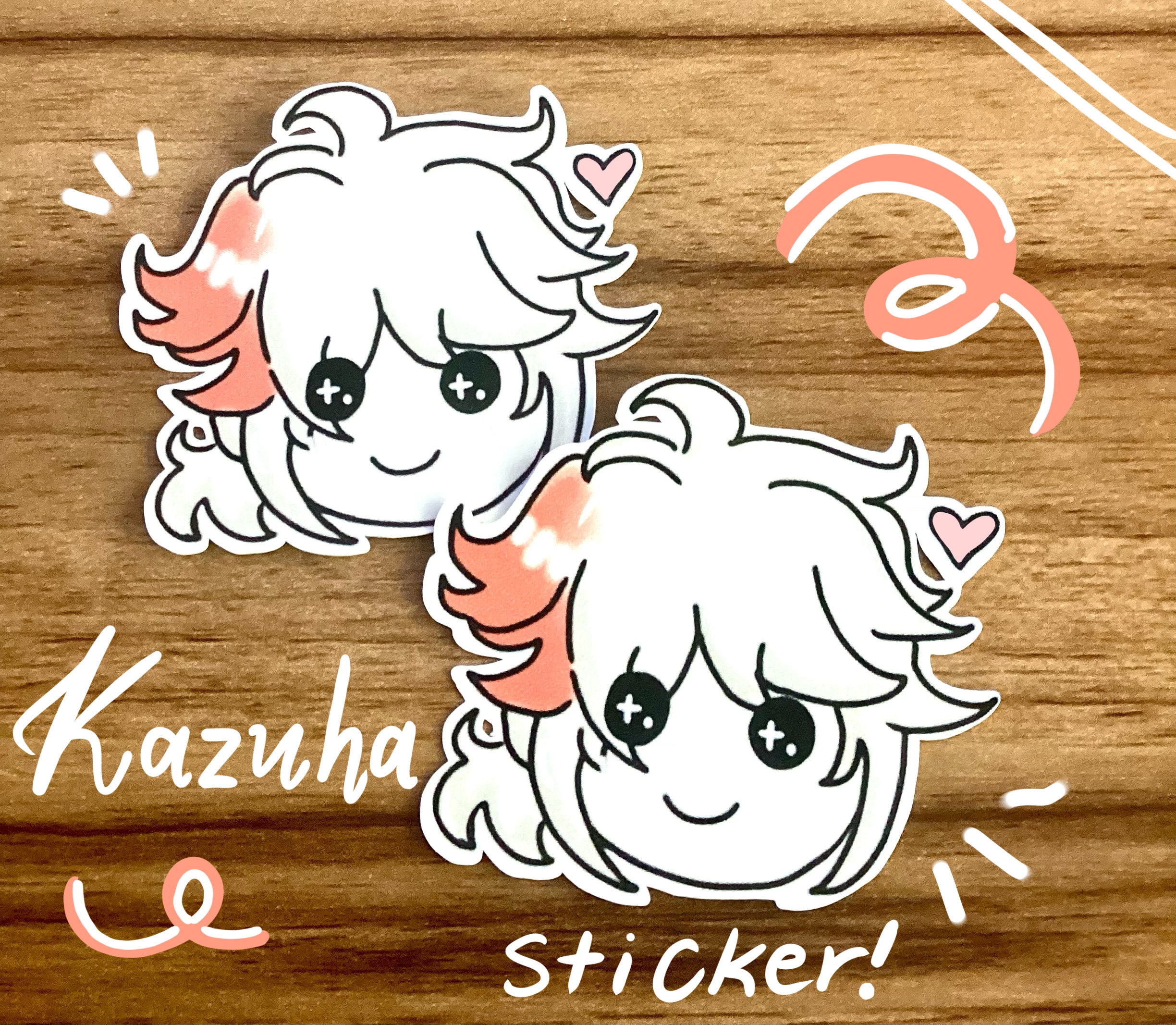 Kazuha Sticker Genshin Impact - Etsy