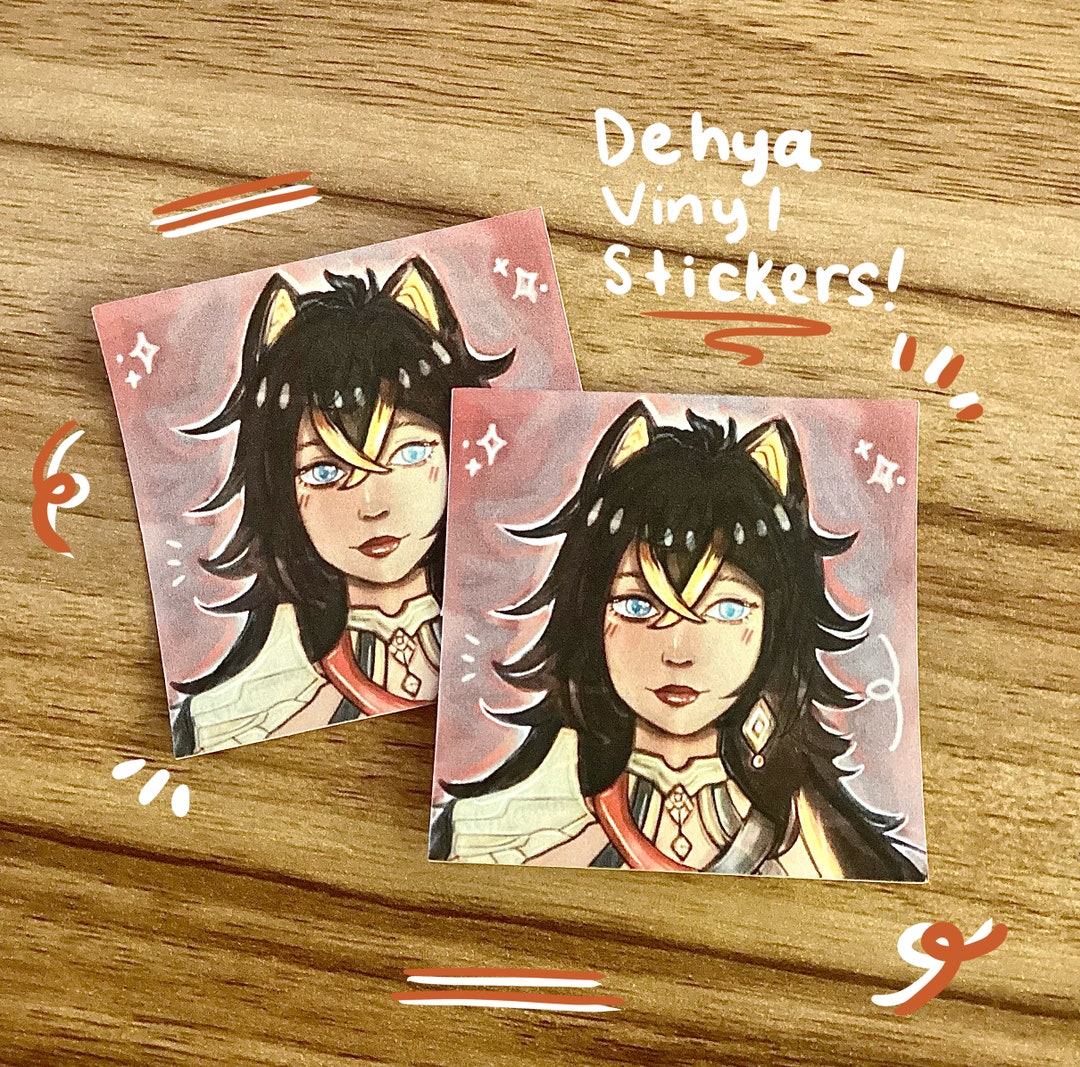 Dehya Genshin Impact Vinyl Sticker - Etsy