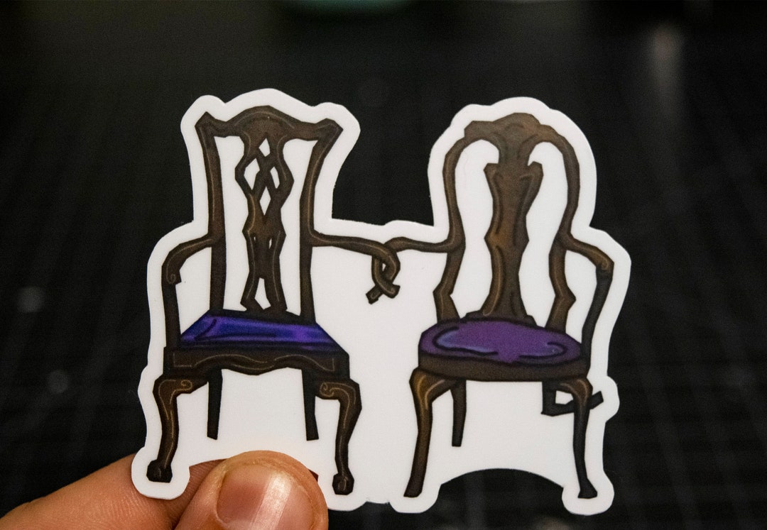 Chairs in Love Sticker - Etsy