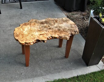 Live Edge Cherry Table - Etsy