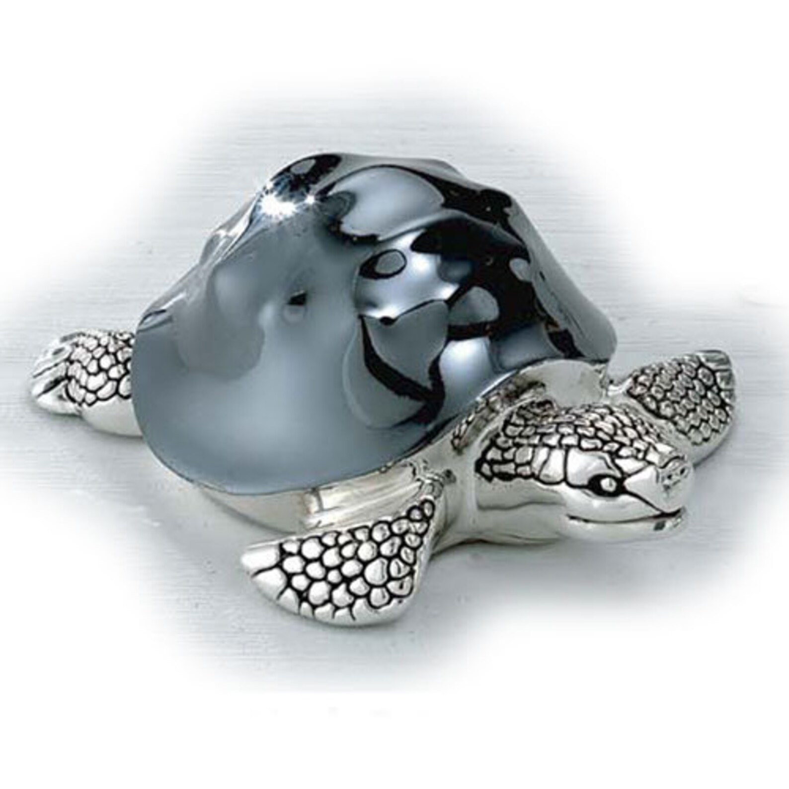 Silver Plated Statue, Animals Miniatures, Handmade Sculptures, Turtle ...