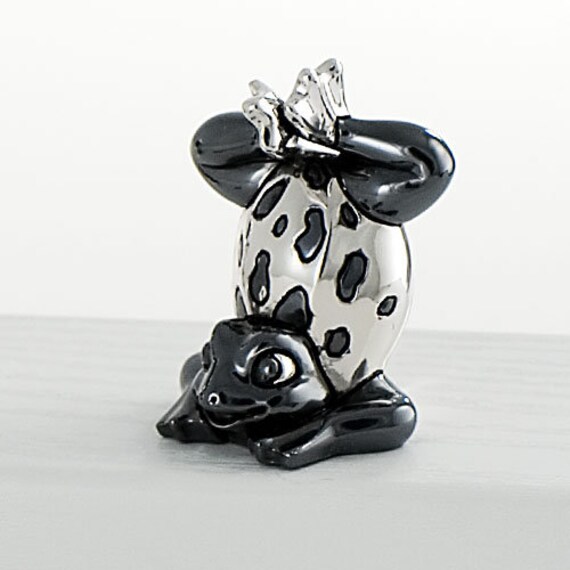 Silver plated statue animals miniatures handmade sculptures | Etsy